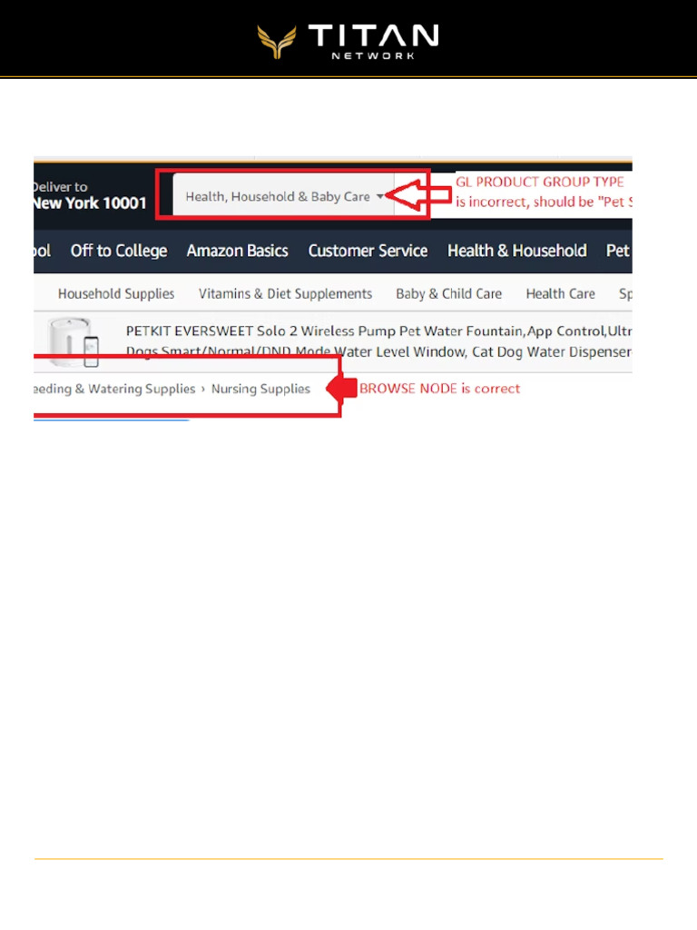 Checking Your GL Product Type on Amazon | PDF