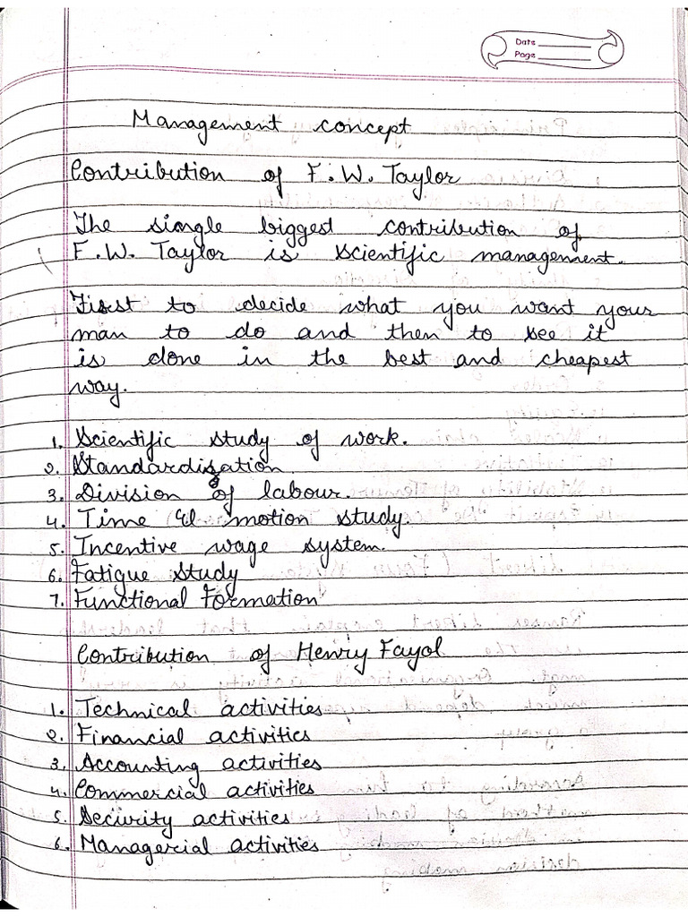 Management Concept | PDF