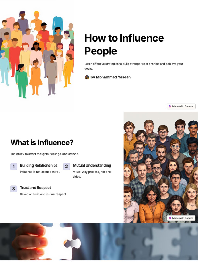 How To Influence People 1 | PDF | Empathy | Body Language