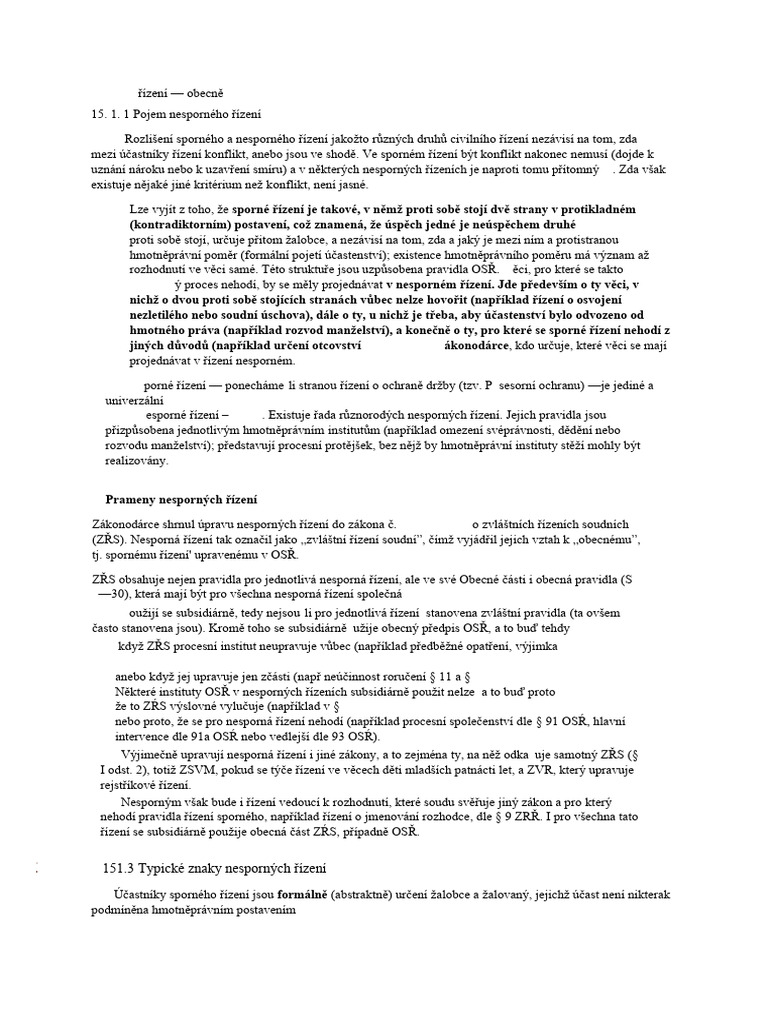 Nesporna Rizeni | PDF