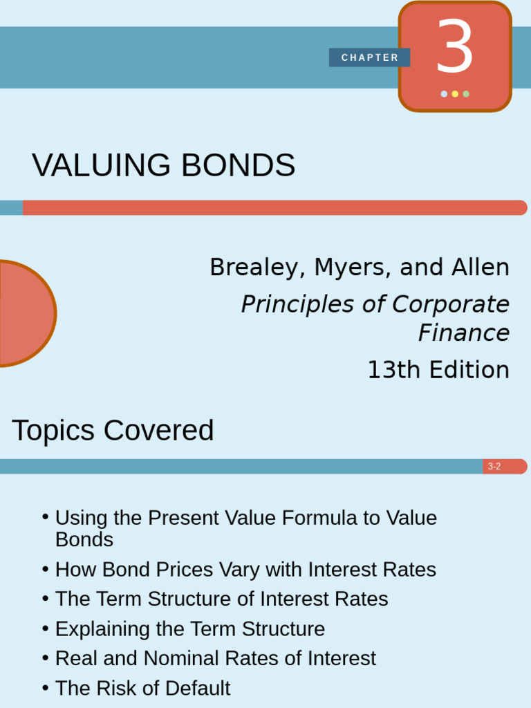 Brealey_PCF_13e_Chap003_PPT tp | PDF | Bonds (Finance) | Bond Duration