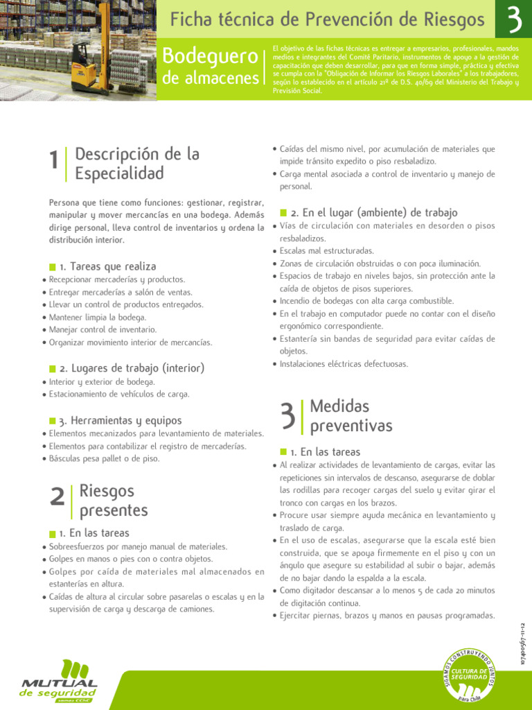 Bodeguero de Almacenes | PDF | Almacén