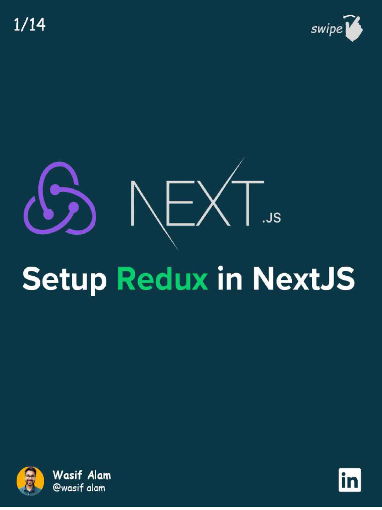 Setup Redux in NextJs | PDF Setup Redux in NextJs | PDF