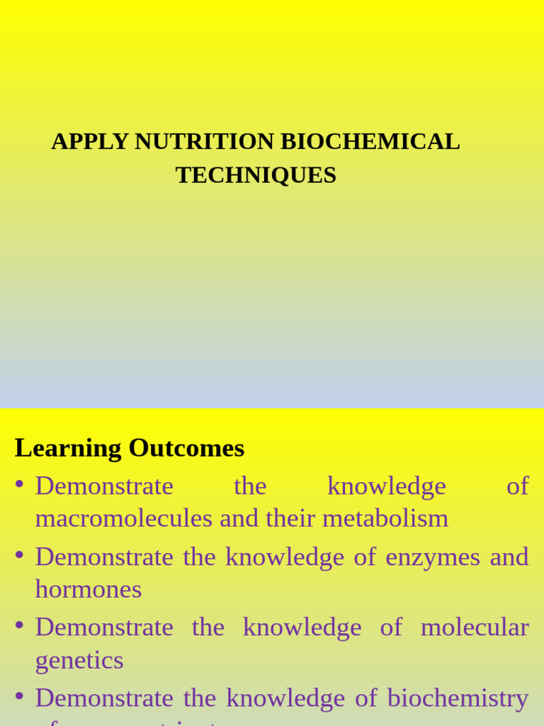 Biochemistry Slides | PDF | Endoplasmic Reticulum | Cell (Biology)