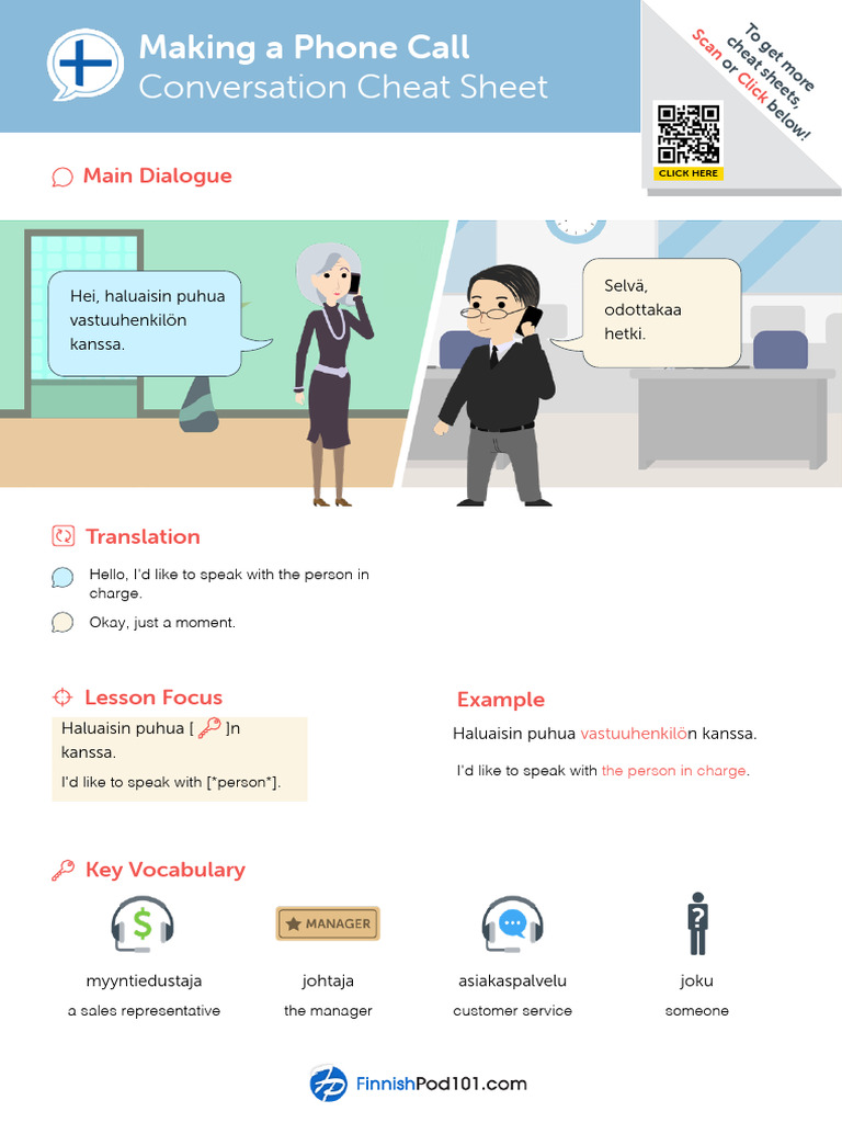 Finnish Phone Call | PDF