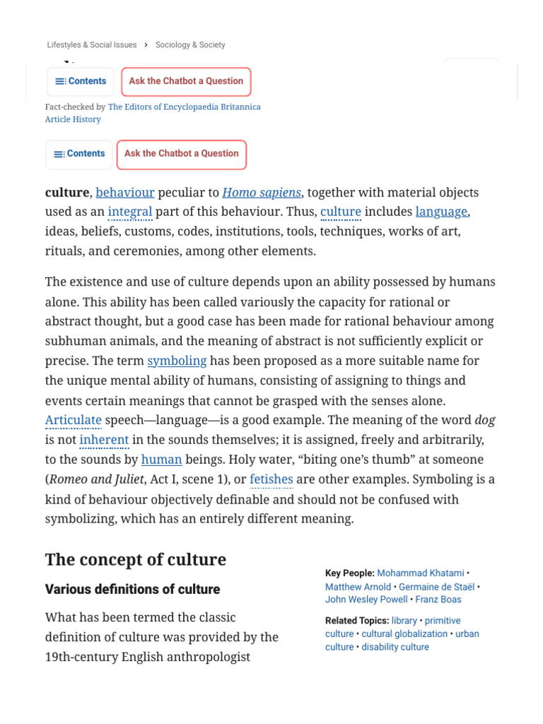 Culture _ Definition, Characteristics, Examples, Types, Tradition ...