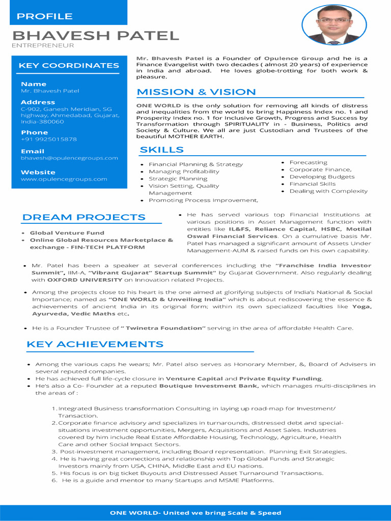 Bhavesh-Patel Profile | PDF