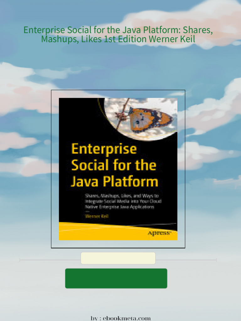 Enterprise Social for the Java Platform: Shares, Mashups, Likes 1st ... Enterprise Social for the Java Platform: Shares, Mashups, Likes 1st ...