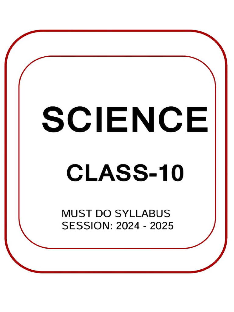 Science English X 2024 25 | PDF | Nervous System | Digestion