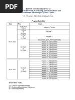 BPUT Hackathon 2024 Final Schedule | PDF