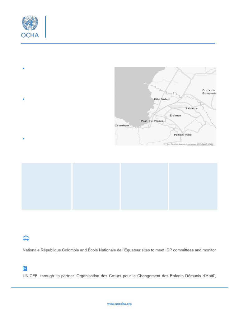 Ocha Sitrep 11 Zmpap en Final | PDF | Internally Displaced Person ...
