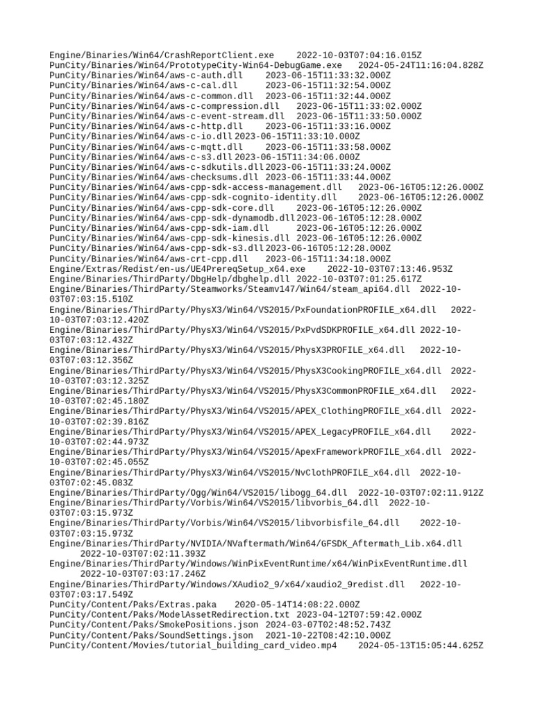 Manifest NonUFSFiles Win64 | PDF | Computer File Formats | Computer Programming