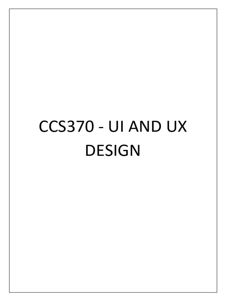 ui | PDF | User Interface | Usability ui | PDF | User Interface | Usability