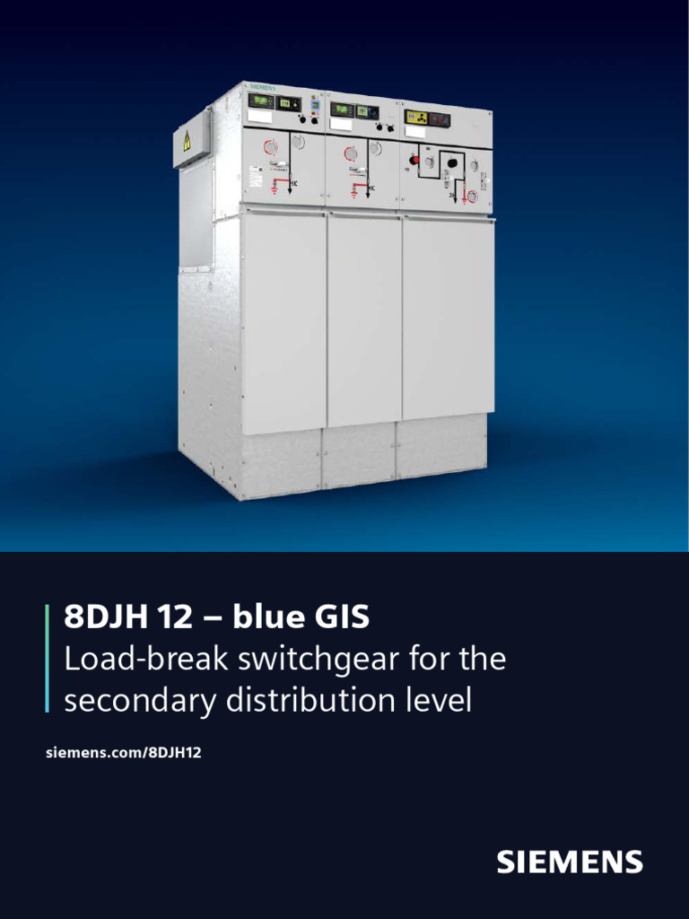 12kV, 21kA blue GIS brochure | PDF | Electrical Engineering | Electricity