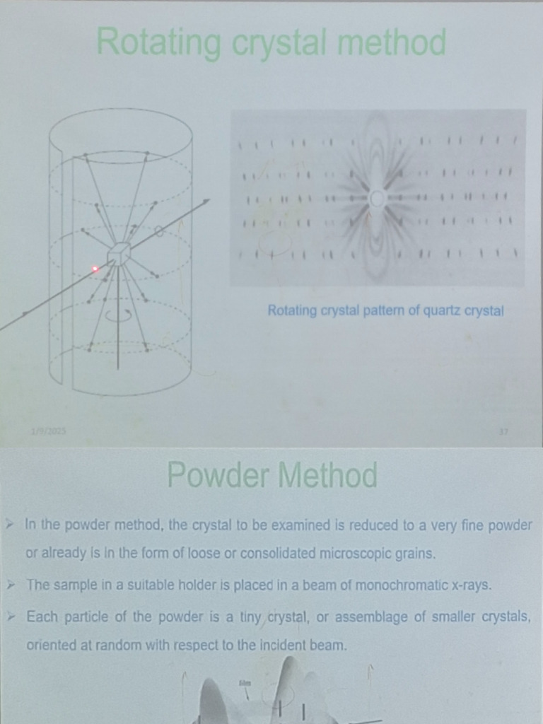 lec 6th | PDF | Crystal Structure | Crystallite