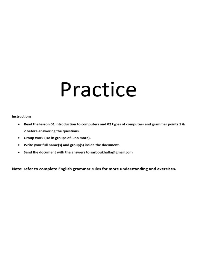 English Task 01 | PDF | Personal Computers | Supercomputer