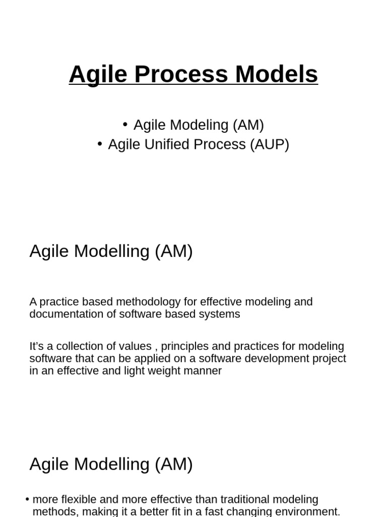 Agile Process Models | PDF | Agile Software Development | Software Industry