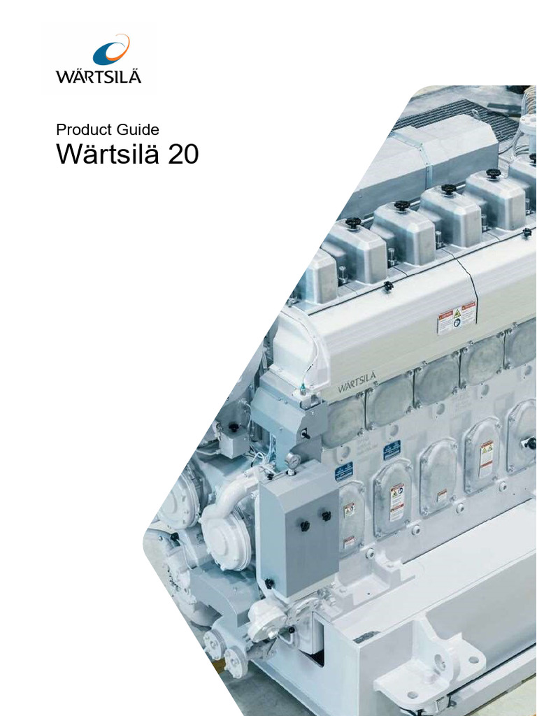 Wärtsilä 20F Product Guide a23 | PDF | Piston | Engines