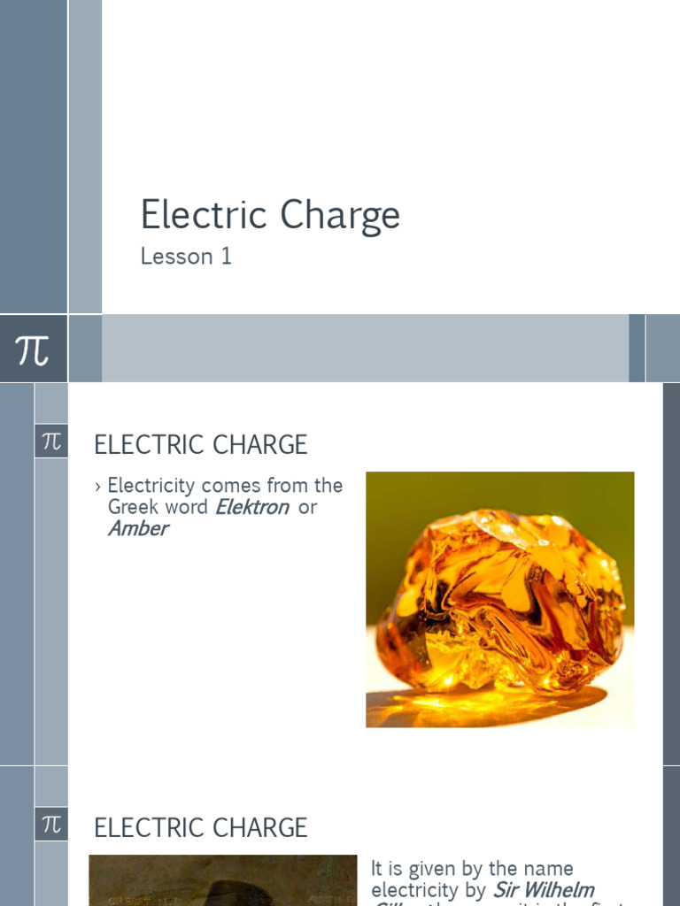Physics 2 Lesson 1 3 | PDF | Electric Charge | Electric Field