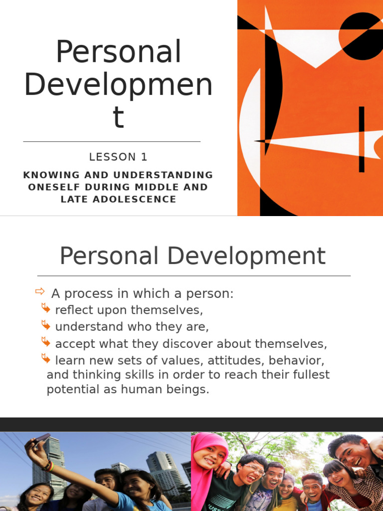 Q1 Module 1 Knowing and Understanding Oneself During Middle and Late ...