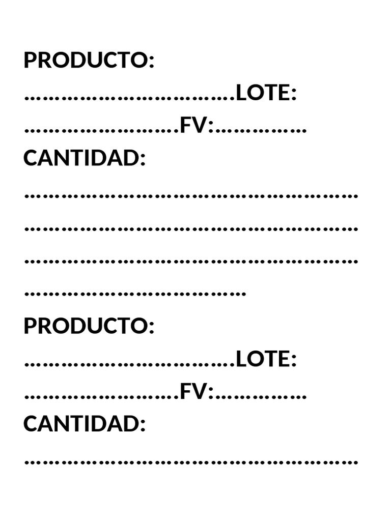 Rotulos Ojo Alm | PDF