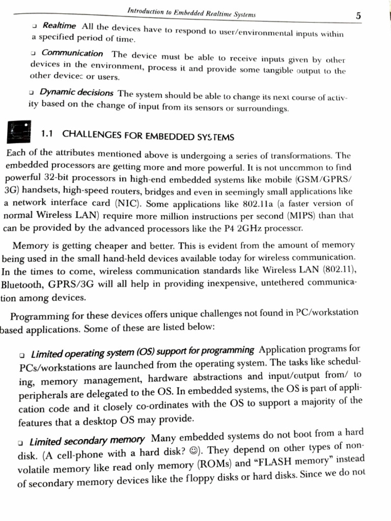 BES - Fundamental Components of Embedded Systems | PDF