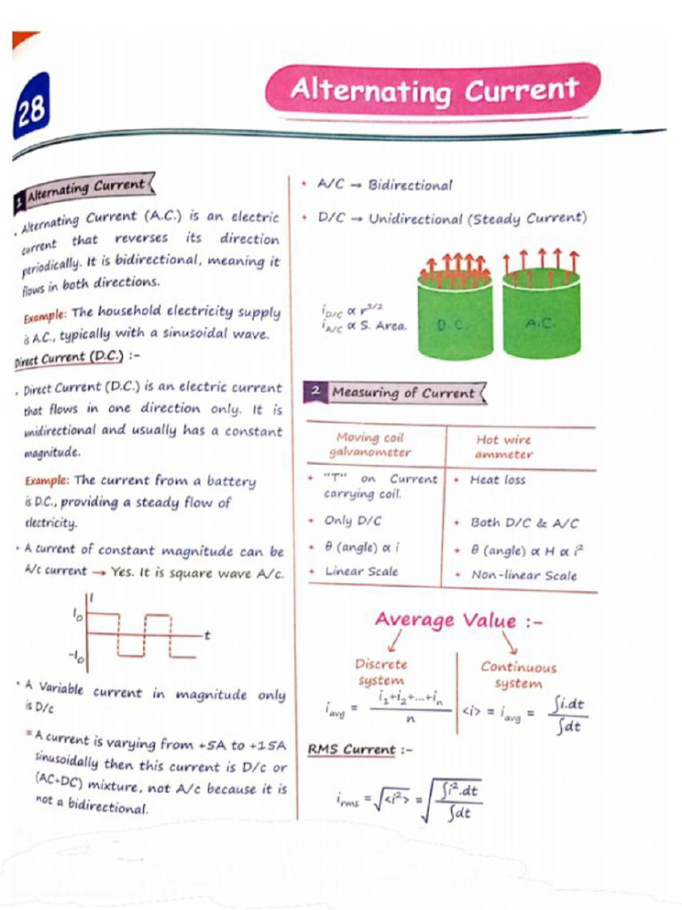 Alternating Current | PDF