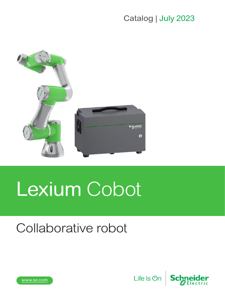 Lexium Collaborative Cobot | PDF | Robot | Robotics