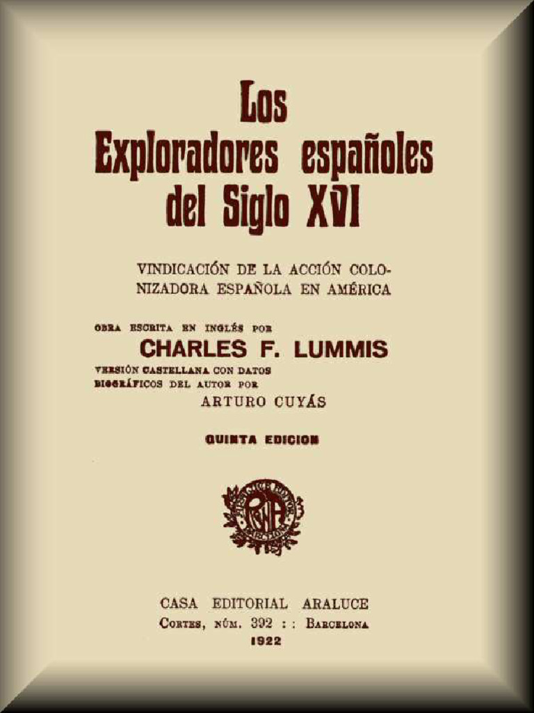 Los Exploradores Españoles | PDF | Cristobal colon