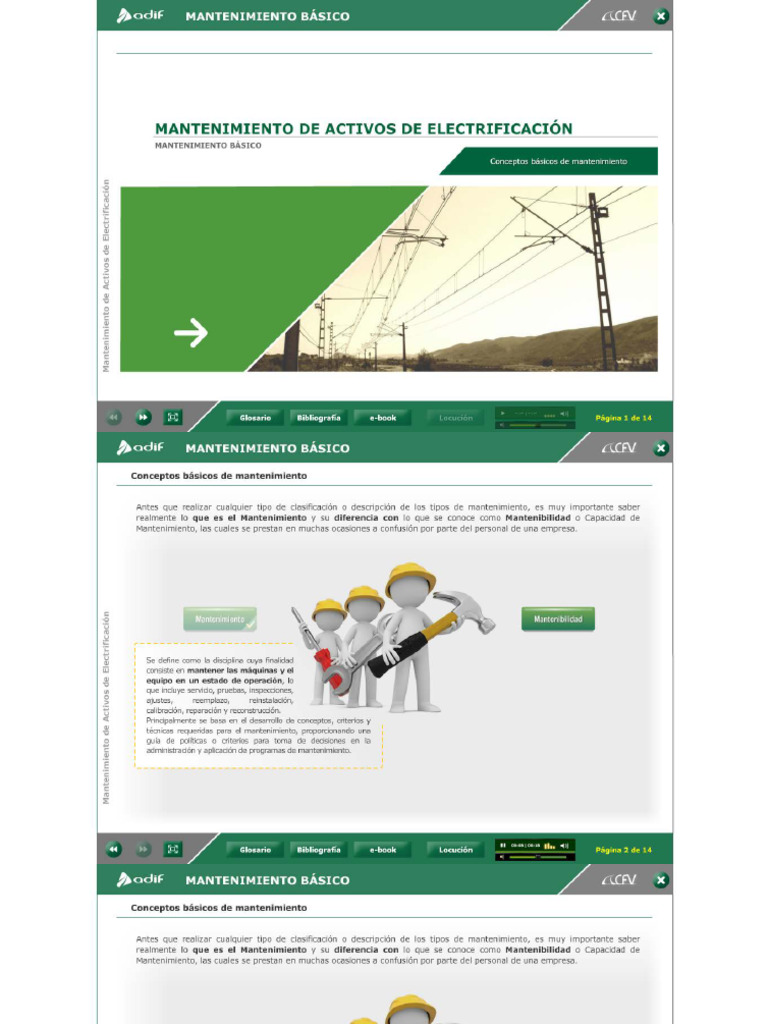 MANTENIMIENTO DE ELECTRIFICACION | PDF