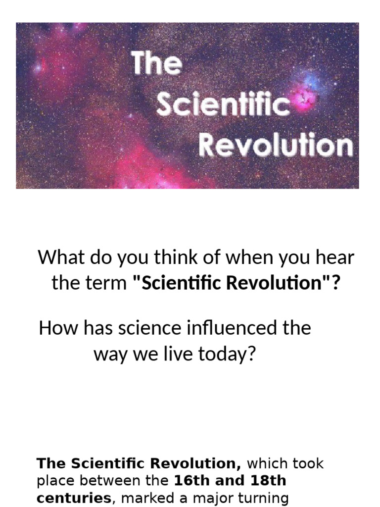 Impact of the Scientific Revolution | PDF