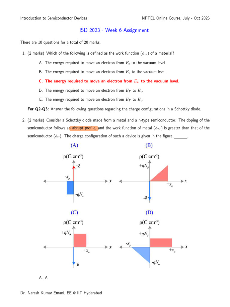 ISD Week 6 HW Solutions Compressed | PDF | Mosfet | Electronic Engineering