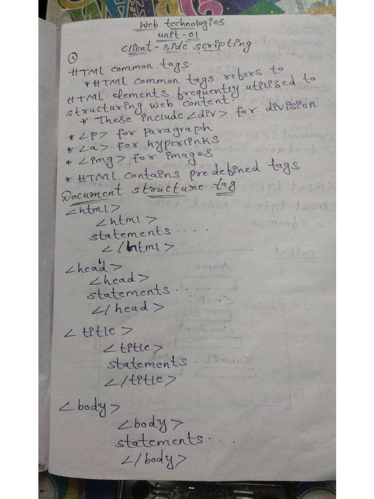 Web Technology - 2 | PDF