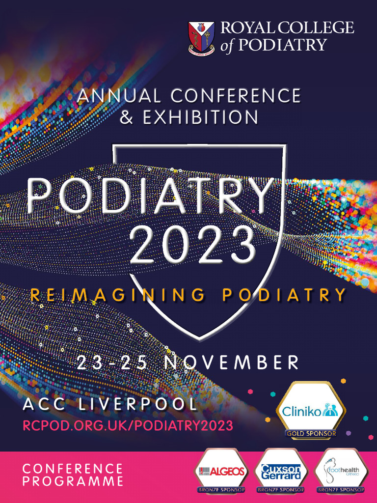Podiatry 2023 Annual Conference Program | PDF | Medicine | Foot