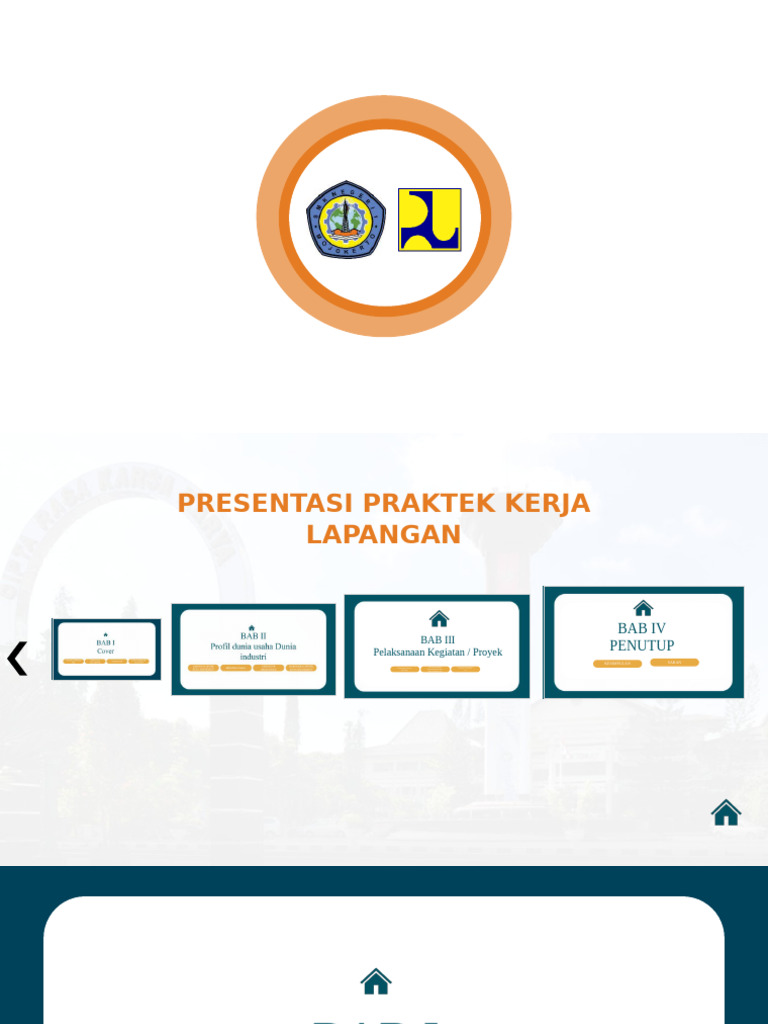 Contoh Presentasi PKL | PDF