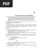 Class 11 Circular Motion Formulas | PDF