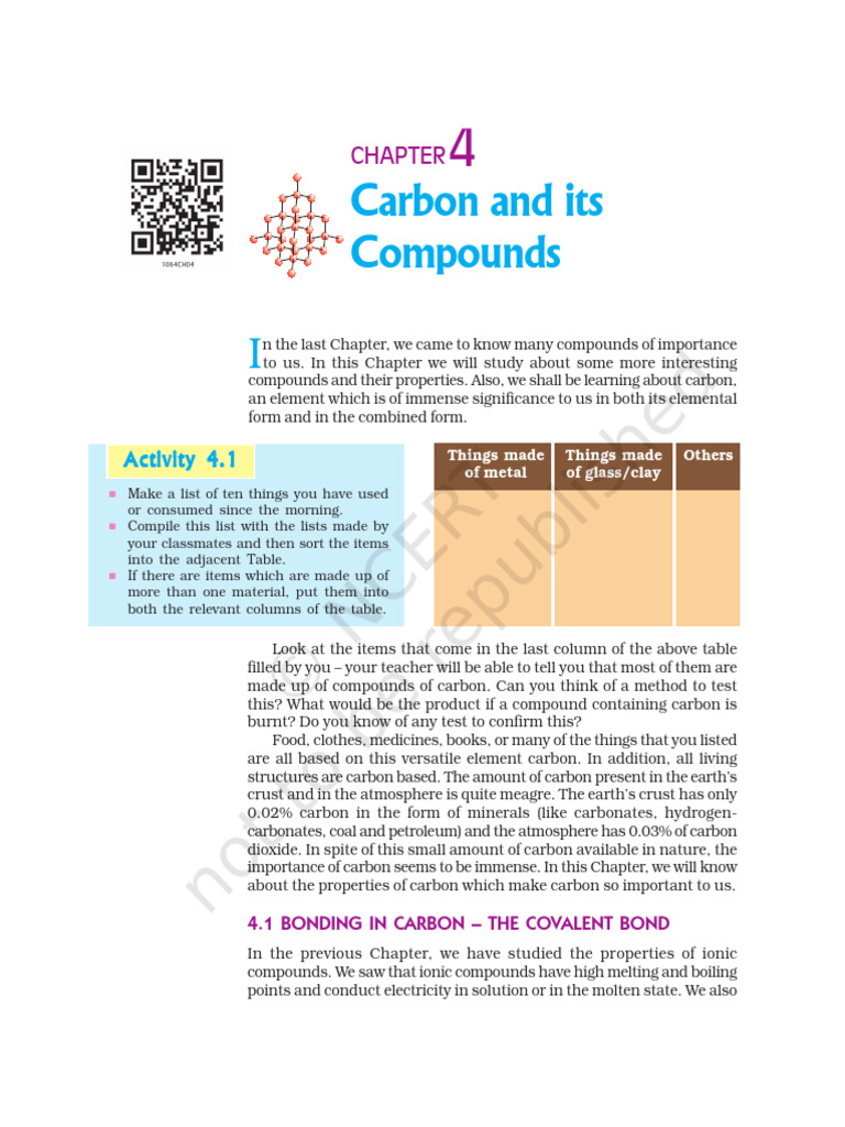CHAP 4.pmd | PDF | Chemical Bond | Covalent Bond