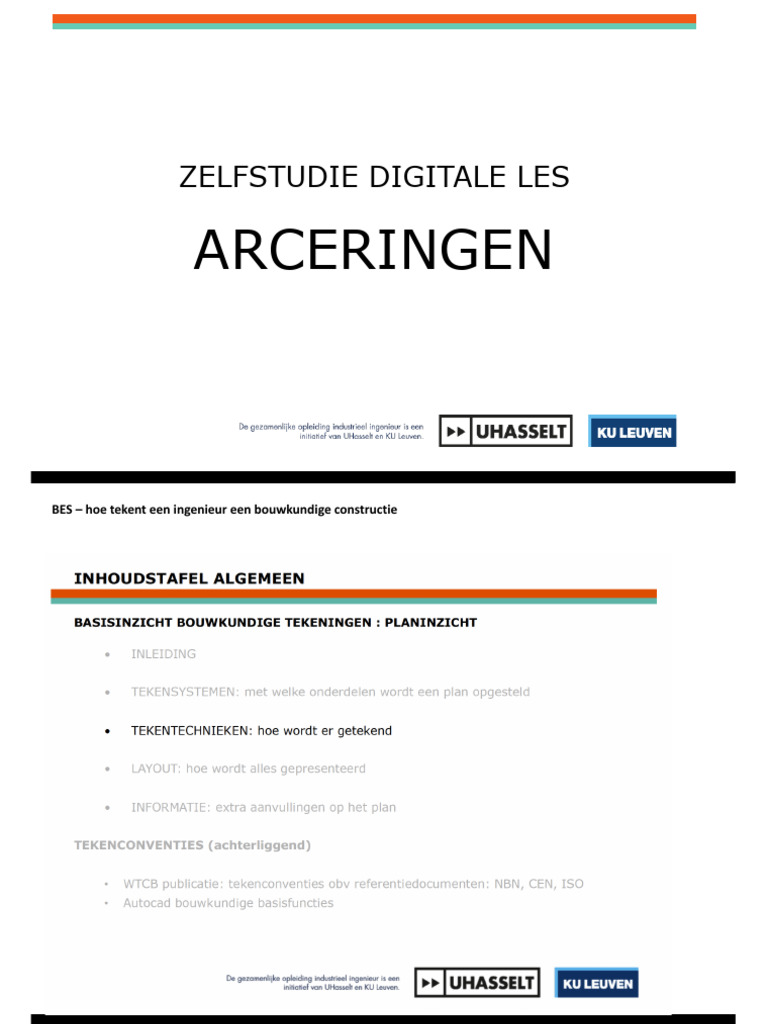 BES2425-les9-zelfstudie Arceringen | PDF
