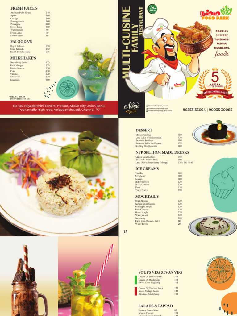 5 Star of NFP New Menu | PDF | Asian Cuisine | Cooking