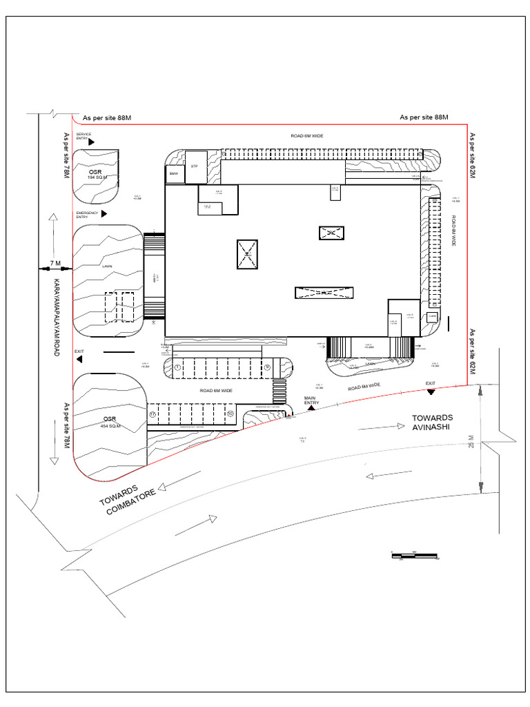 Hospital Site PLAN TOPPO | PDF
