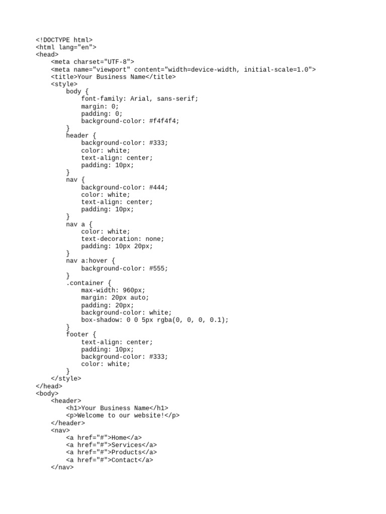 !DOCTYPE. HTML | PDF