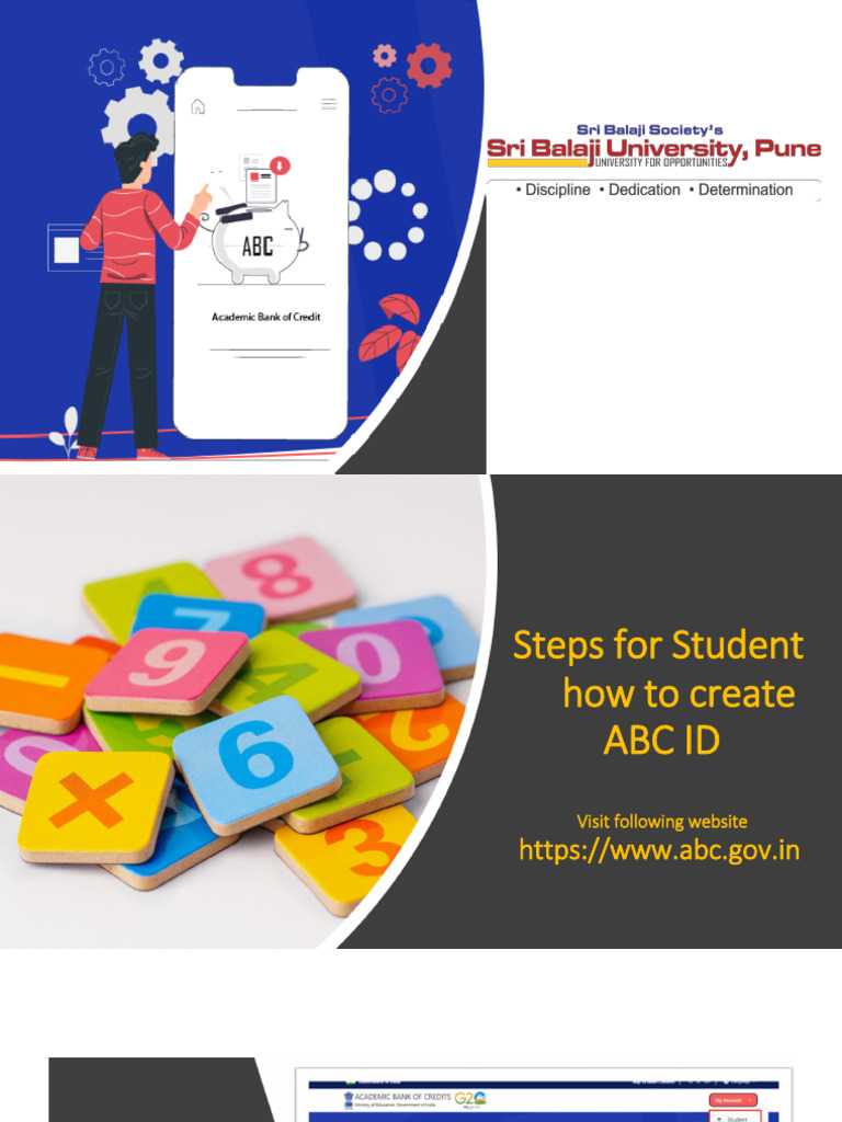 Steps to create ABC Id_SBUP | PDF