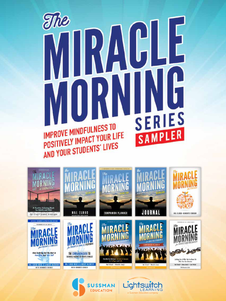 Miracle-Morning Brochure FINAL-DIGITAL 9.28.22 | PDF | Psychological ...