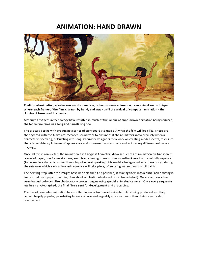 Animation Hand Drawn Extra | PDF | Animation