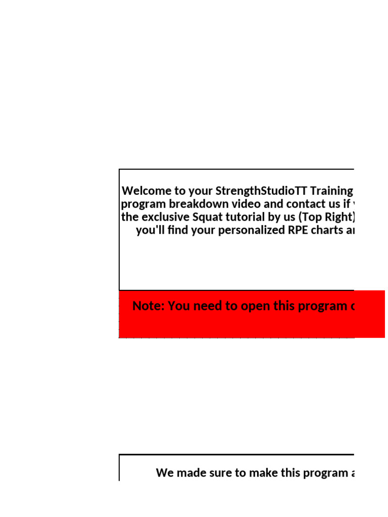 SSTT - Squat Specialization | PDF | Management Of Obesity | Physical Fitness