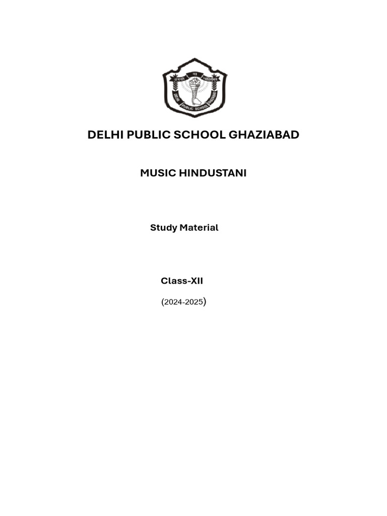 Music Syllabus | PDF