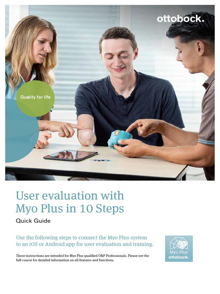 Myo Plus Quick Guide 03 2022 Digital | PDF | Anatomical Terms Of Motion ...
