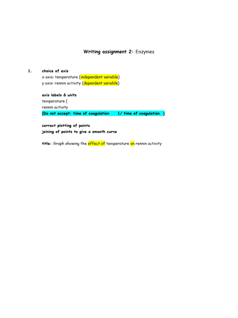 Cell Enzyme Ans | PDF