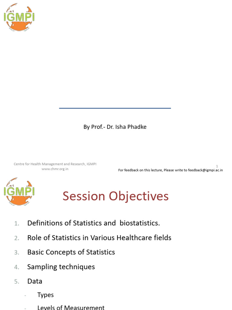 Introduction To Bio-Statistics - Complete | PDF | Sampling (Statistics ...