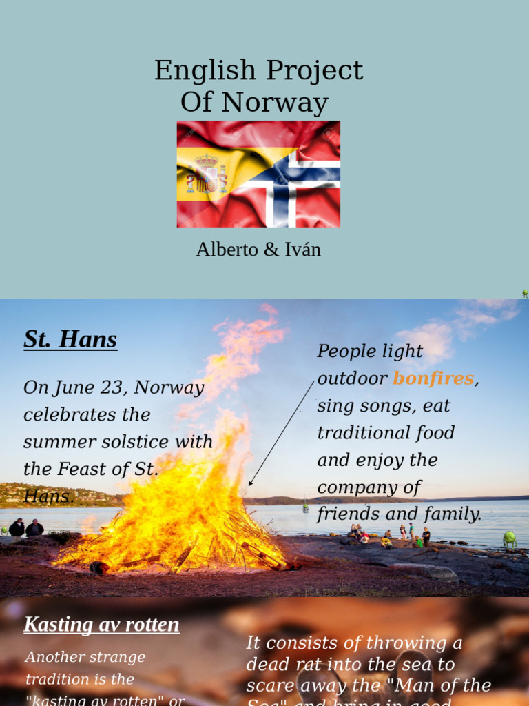 English Project of Norway | PDF
